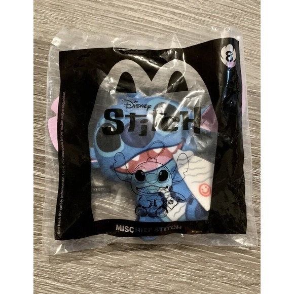 Disney | Toys | Happy Meal Mcdonalds Disney Mischief Stitch Toy 222 New ...